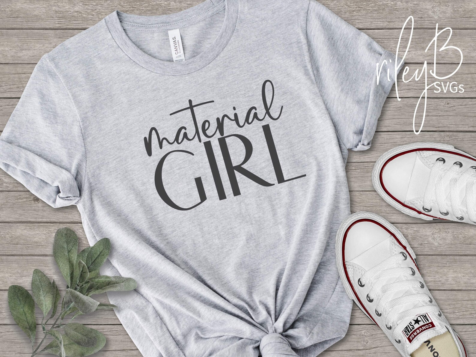 Material Girl SVG Slang Tshirt Svg Cute T-shirt Phrase - Etsy