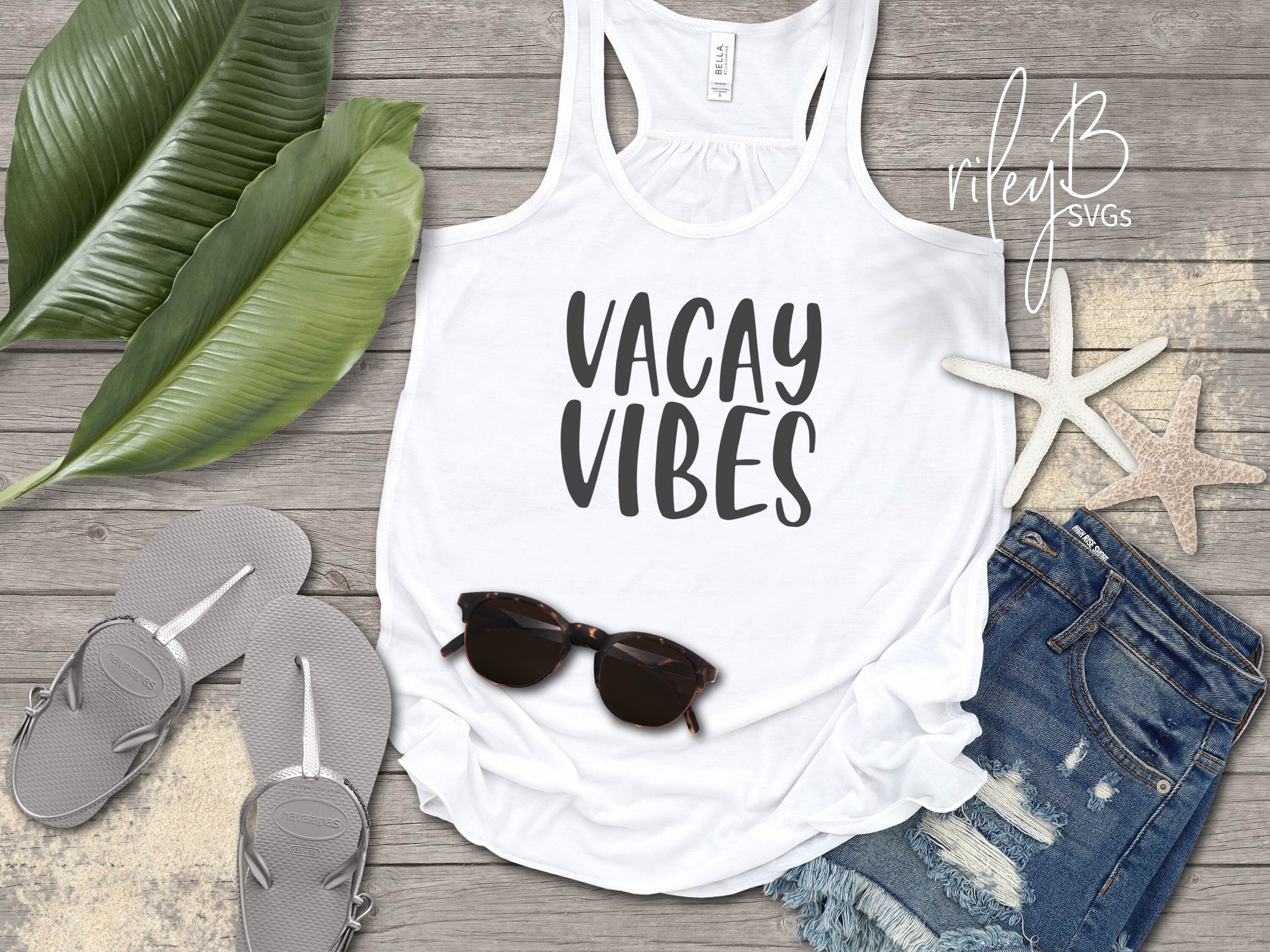 Vacay Vibes SVG Vacay Vibes PNG PDF Printable Vacation Svg Fun Vacay ...