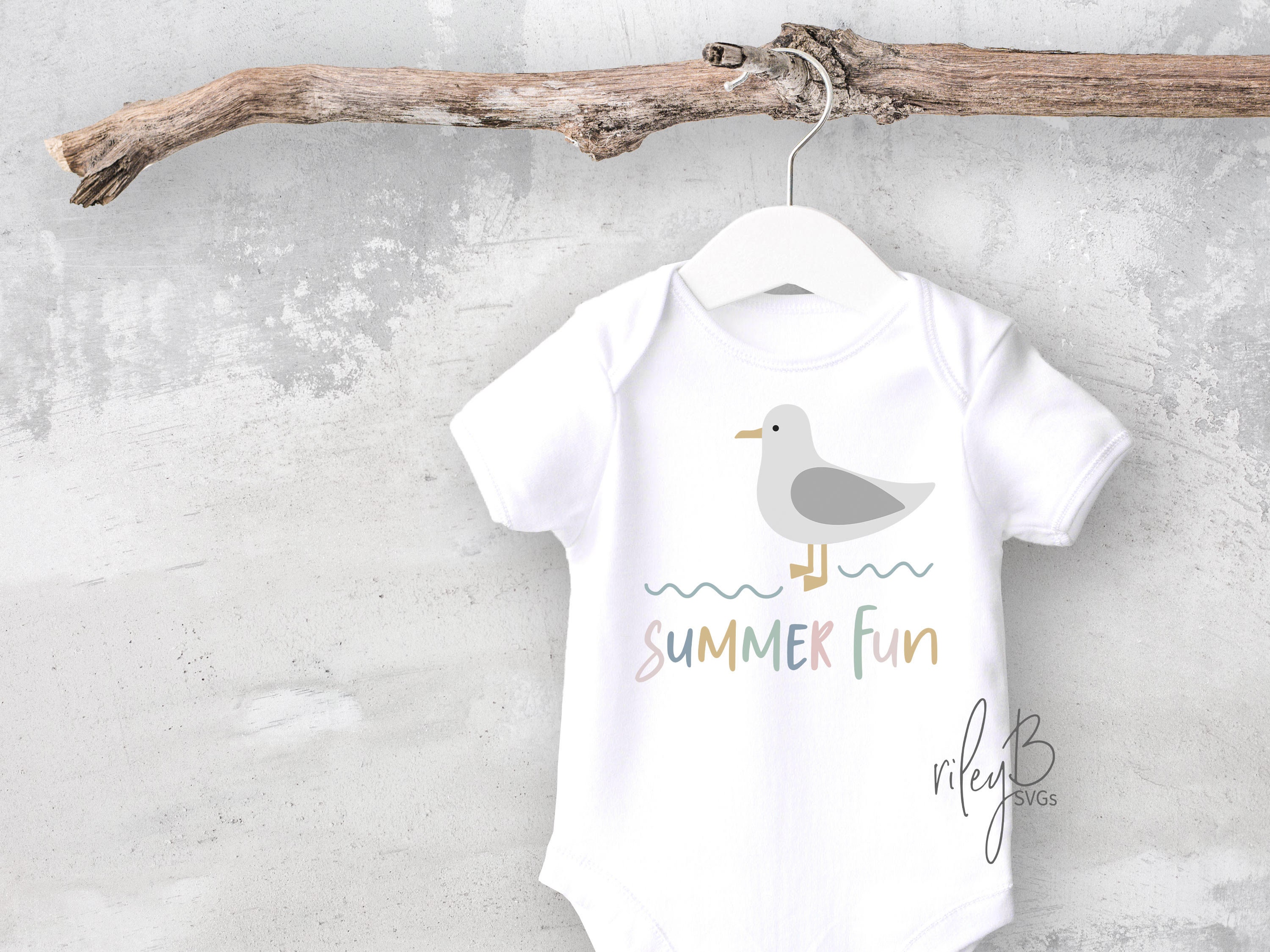 Summer Fun SVG Seagull SVG Summer Tote SVG Kids Summer Svg summer ...