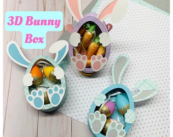Easter Box Svg | Etsy