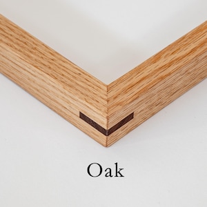 Handmade 'gallery' Style Custom Picture Frame Available in Walnut ...