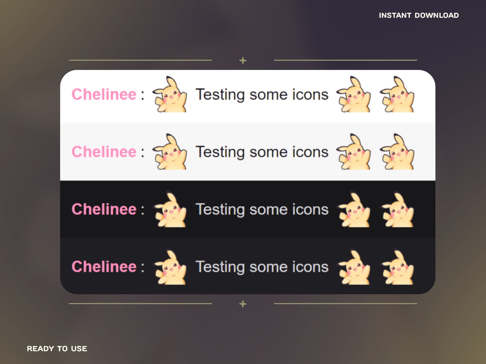 Pikachu Wave Emote for Streamers Pokemon Kawaii Discord Youtube Twitch ...