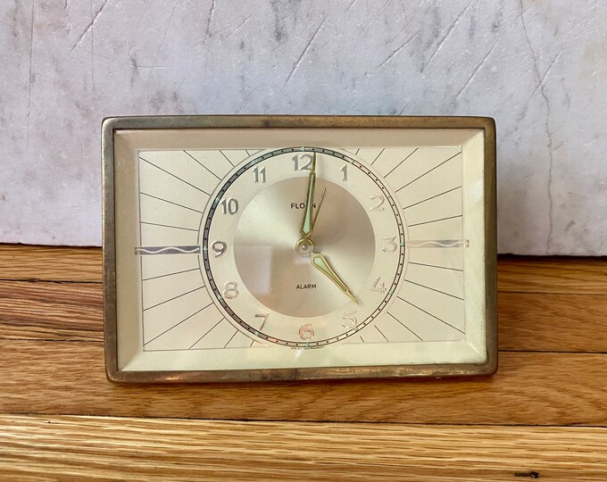Vintage FLORN Alarm Clock- West Germany - Etsy