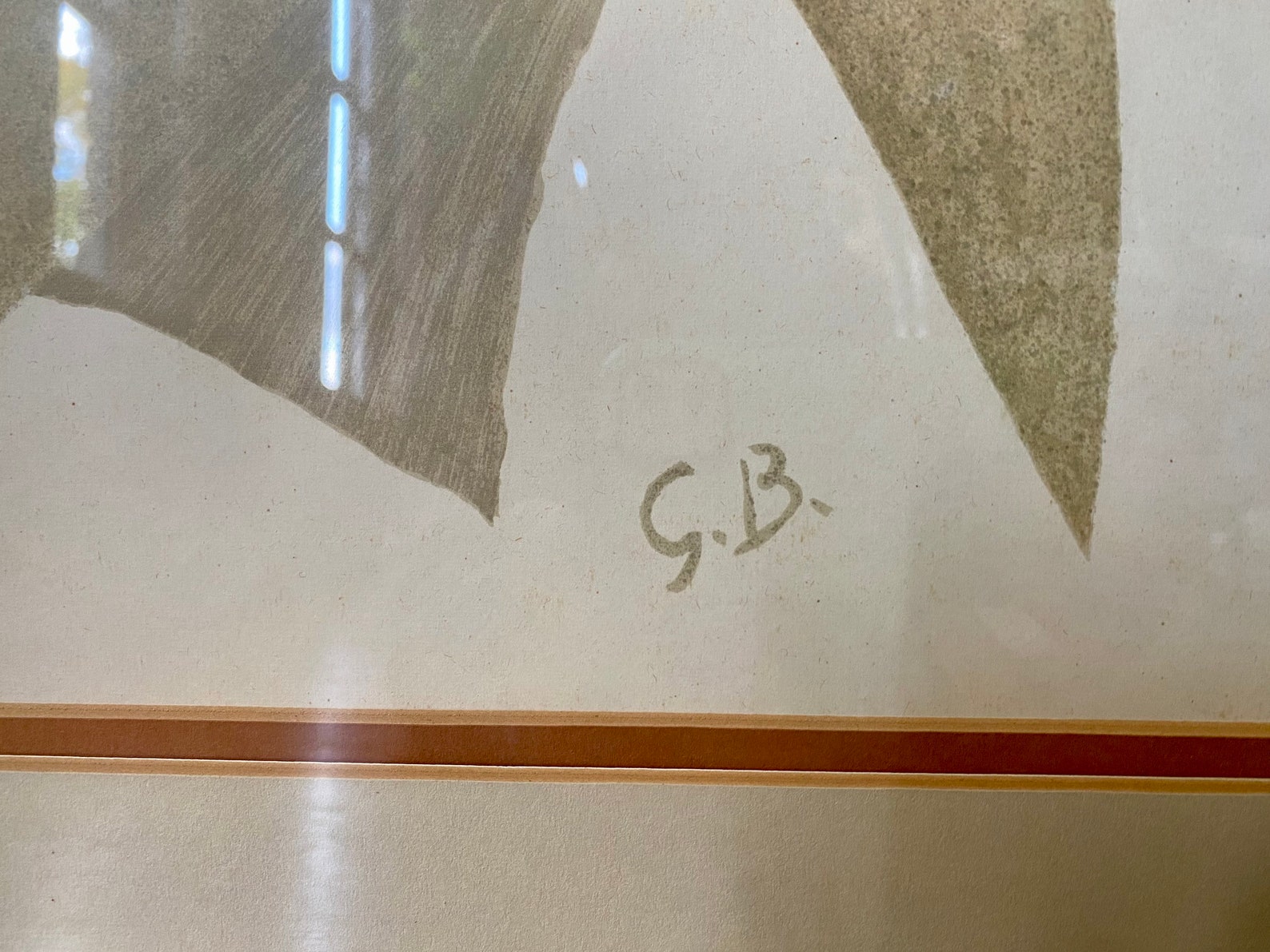 Original Litograph by Georges Braque DOVE Stone Initialed - Etsy