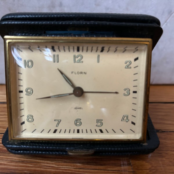 Vintage Travel Clock - Etsy