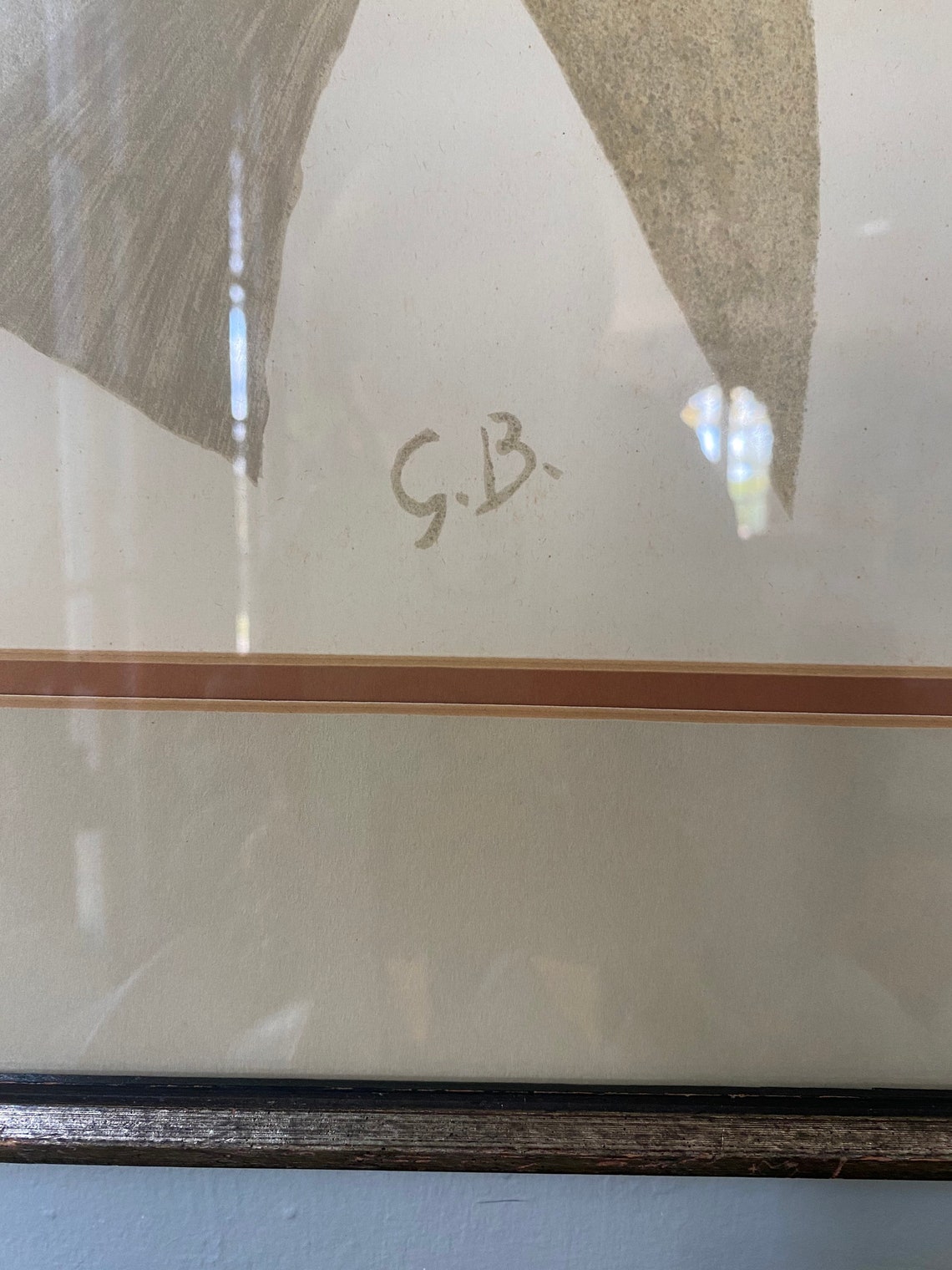 Original Litograph by Georges Braque DOVE Stone Initialed - Etsy