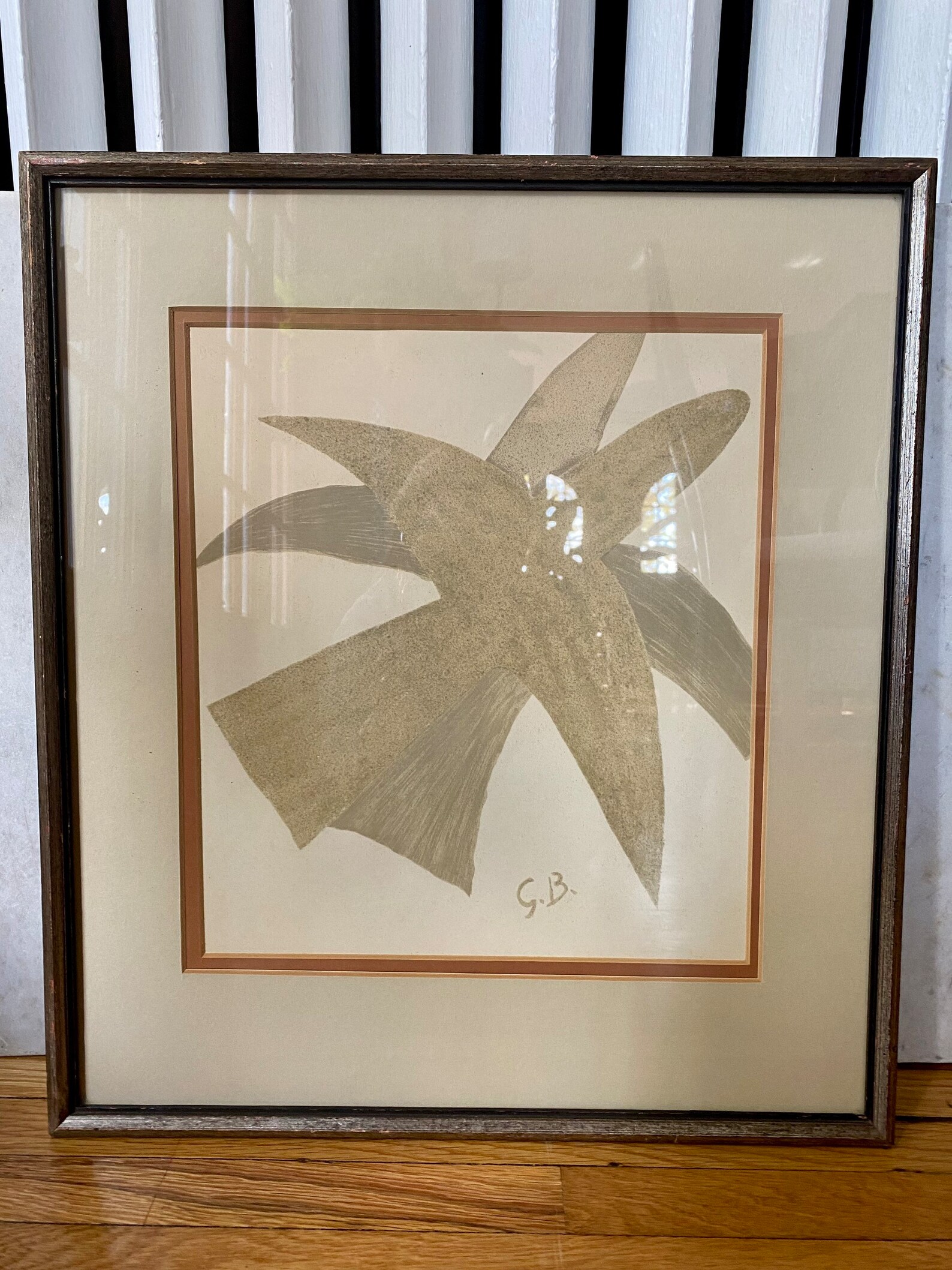 Original Litograph by Georges Braque DOVE Stone Initialed - Etsy