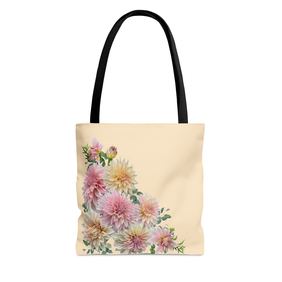 Queen of Dahlias Cafe Au Lait Dahlia Tote. Pair With - Etsy