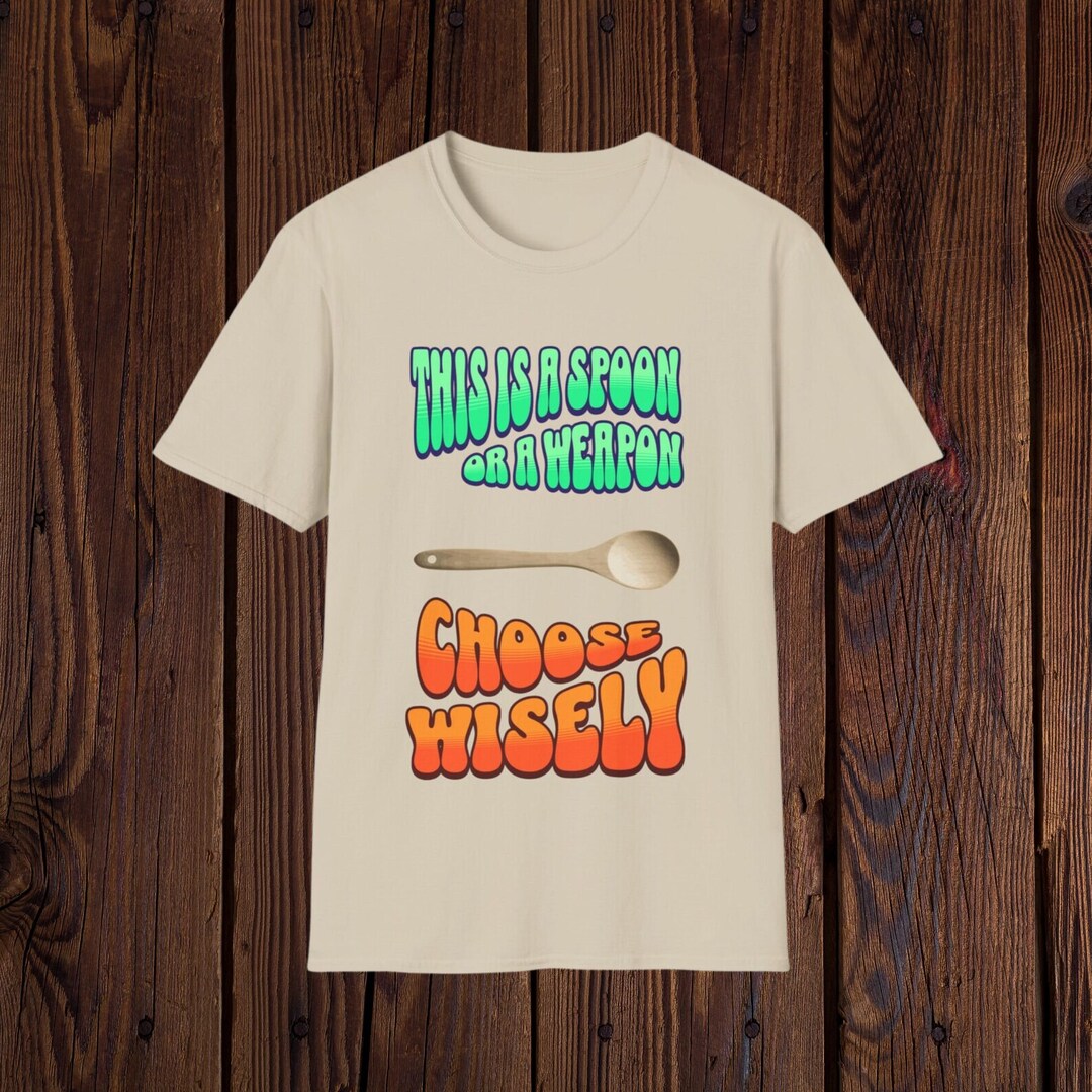 Wooden Spoon Shirt, Hilarious Wooden Spoon Shirt, Men's Funny Tee ...