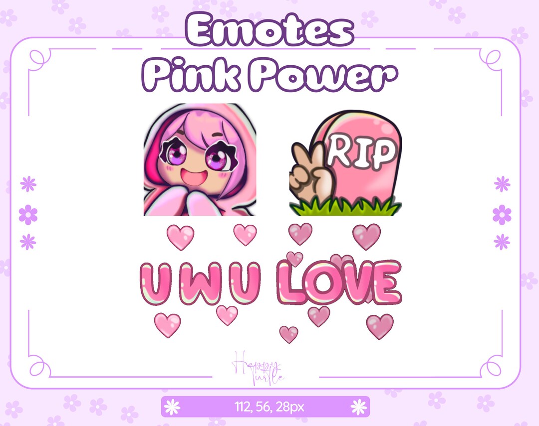 Animated & Static Emotes Twitch Discord Digital Download - Etsy