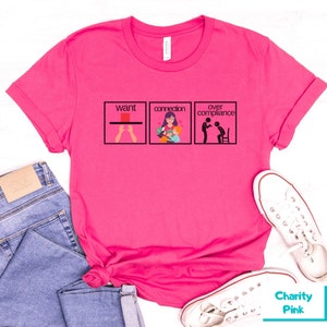 AAC Pecs Shirt Connection Over Compliance, ABA Shirt Gift for Bcba ...