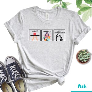 AAC Pecs Shirt Connection Over Compliance, ABA Shirt Gift for Bcba ...