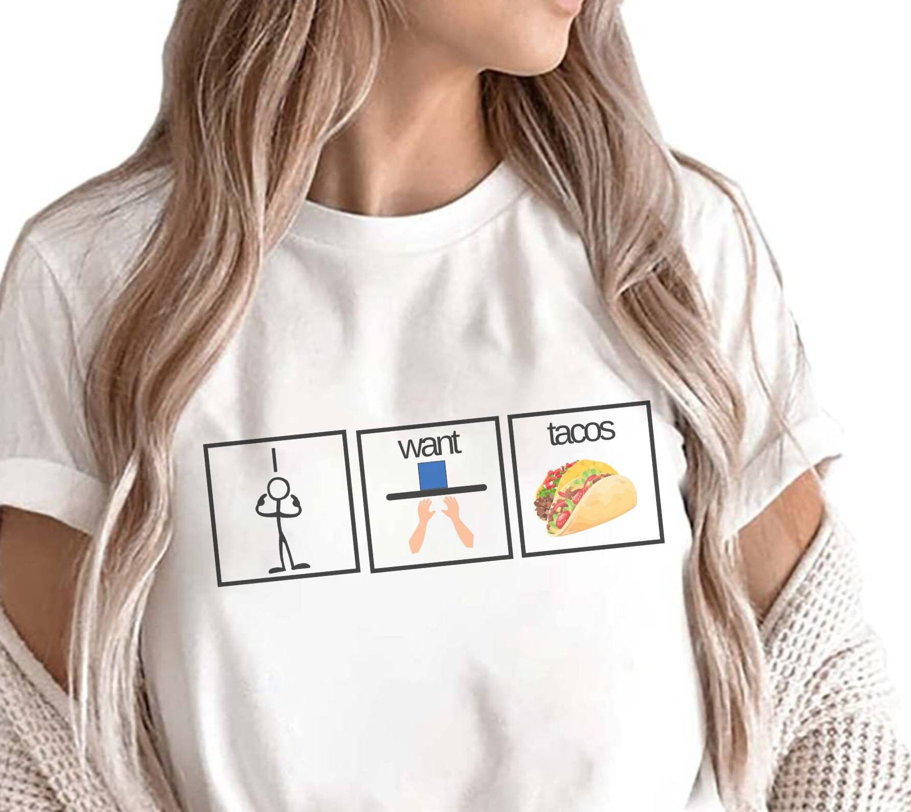 RBT Shirt Pecs Shirt I Want Tacos Tee for Teachers Funny BCBA - Etsy