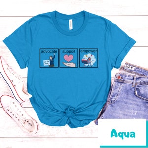 Advocate Support Empower, Pecs Special Education Teacher Shirt, Autism ...