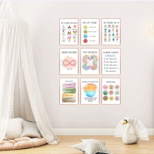 10 Calm Corner Classroom Posters, Calming Corner Printable Decor Wall ...