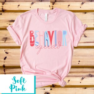 Behavior Squad Shirts, Behavior Analyst Tshirt, Positive Reinforcement ...