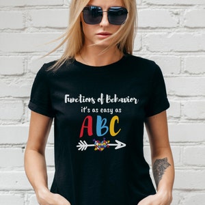 RBT Shirts BCBA Shirt ABA Shirt Behavior Analyst Bcba Gift - Etsy