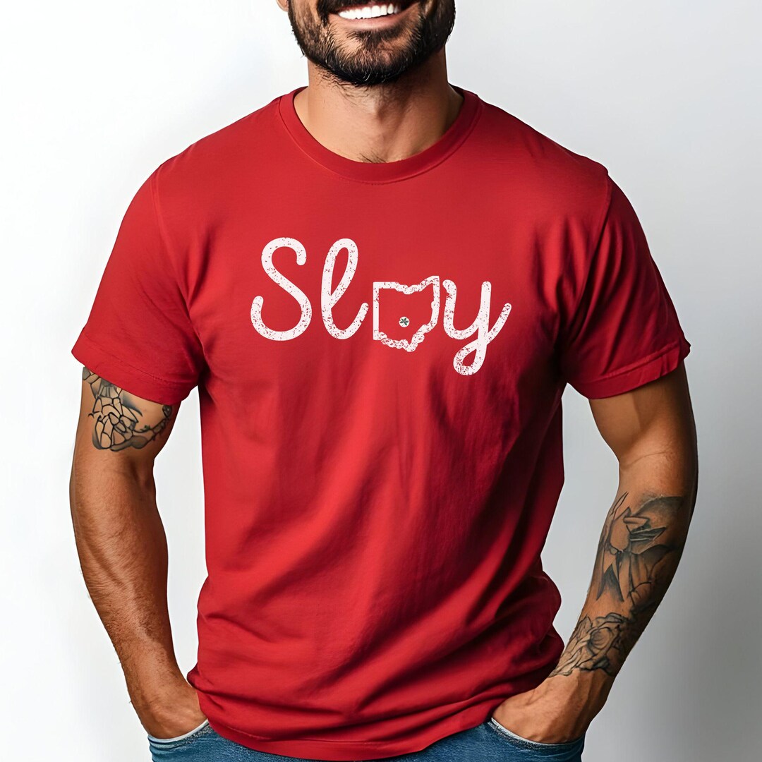 Slay Ohio Born Ohio Bred Ohio College Football Best in the Land Shirt ...