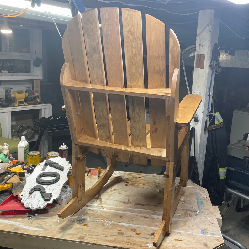 Outdoor Rocking Chair Plan - Etsy