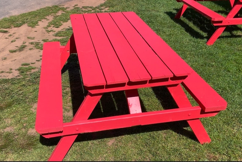 Easy-to-build Lightweight Picnic Table Plan - Etsy