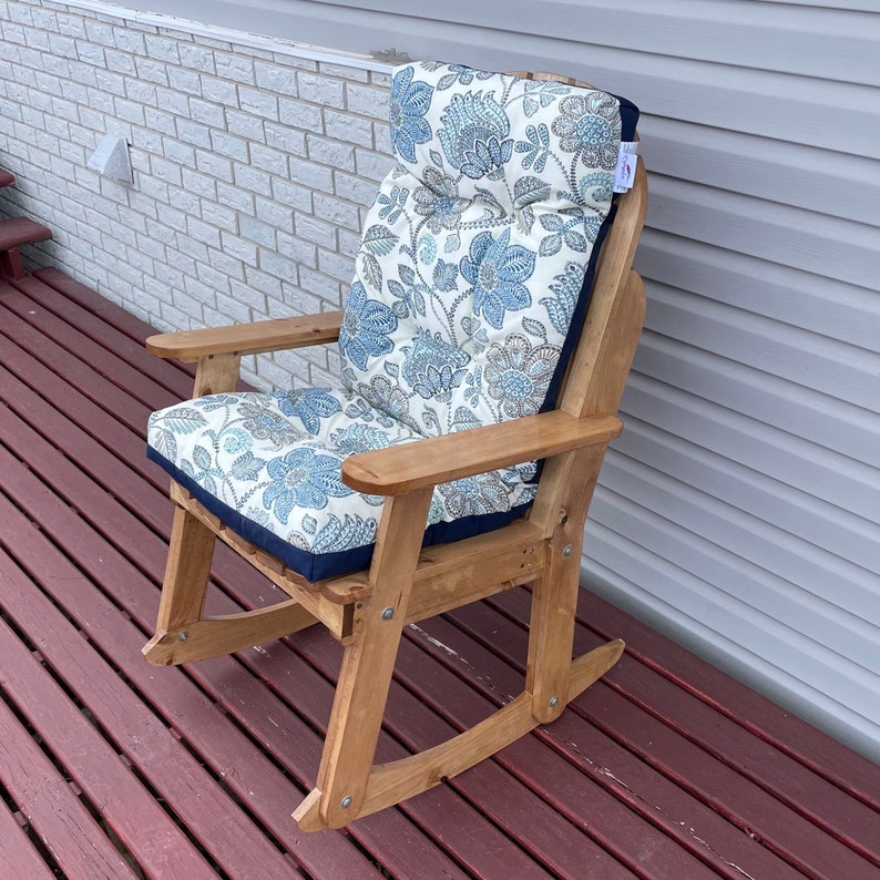 Outdoor Rocking Chair Plan: DIY Deck & Porch Rocker (PDF) - Etsy