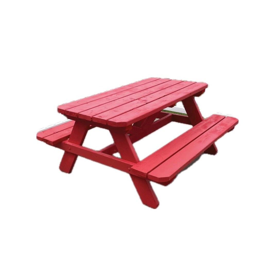 Family Picnic Table DIY Plan. This Diy Plan Builds Strong Table That ...