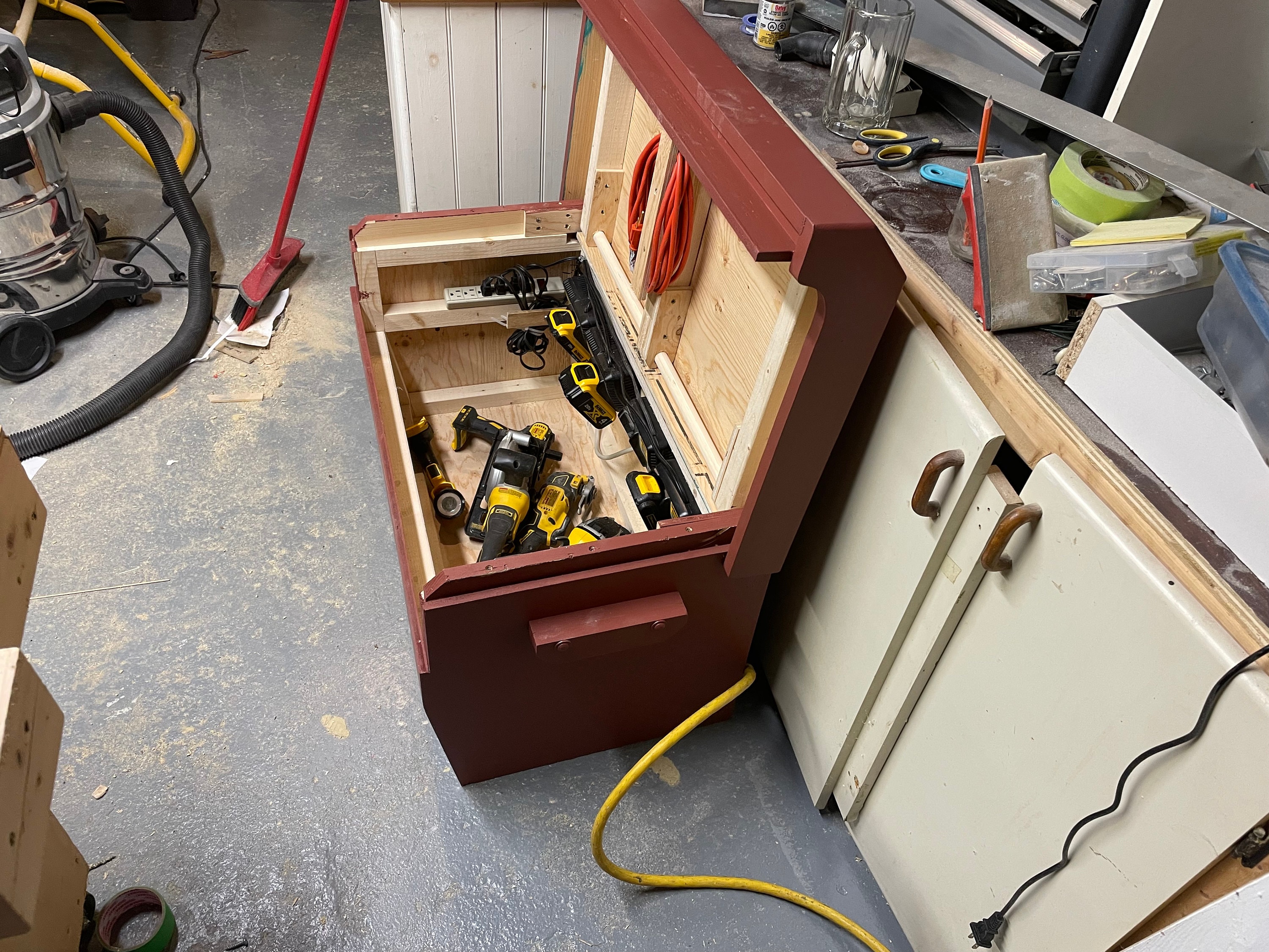 Job-site Tool Box Plan - Etsy