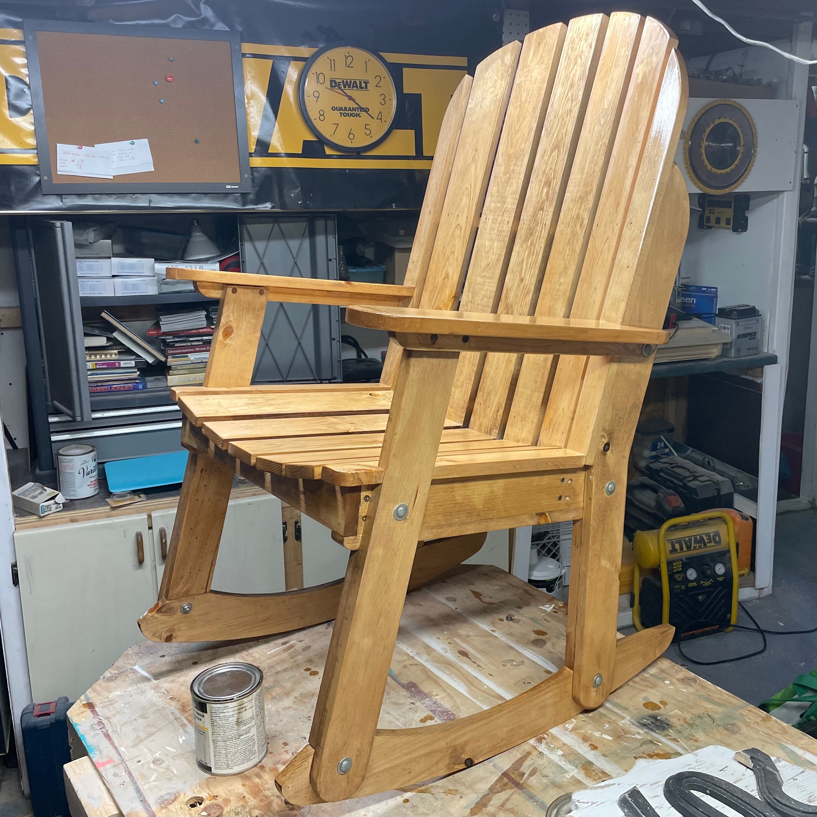 Outdoor Rocking Chair Plan: DIY Deck & Porch Rocker (PDF) - Etsy