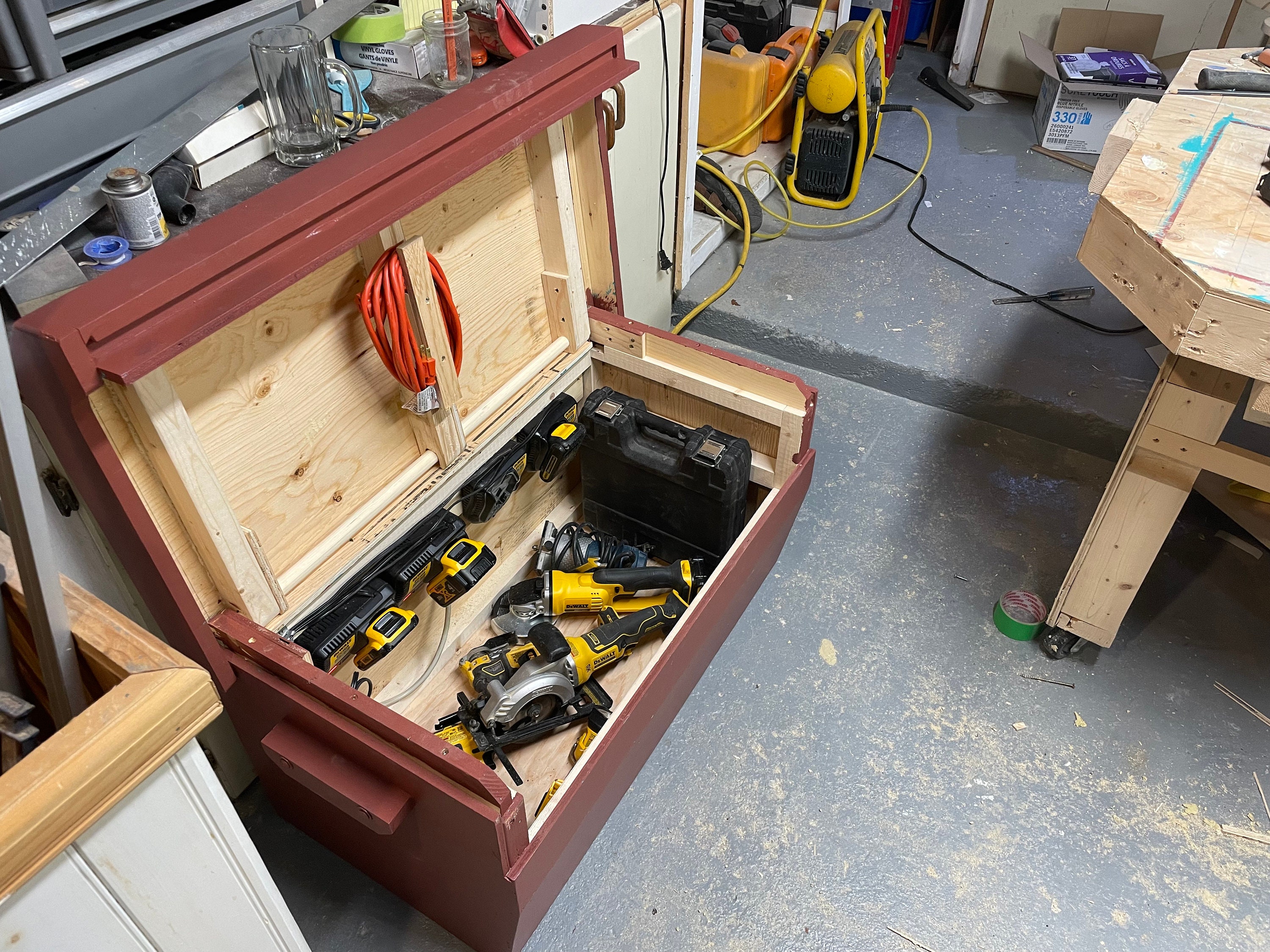 Job-site Tool Box Plan: DIY Woodworking (PDF Pattern) - Etsy