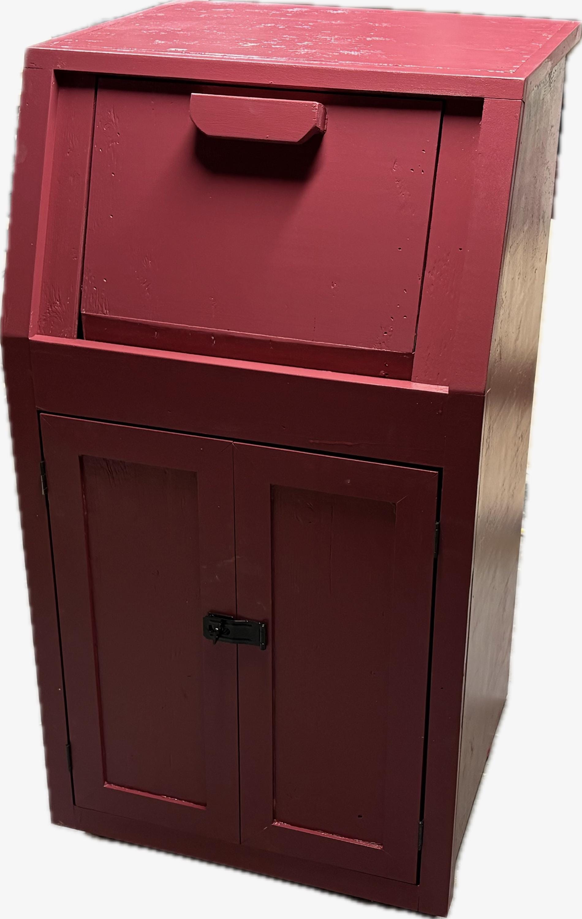 Parcel Delivery Lock Box Woodworking Plans: DIY Courier Freight ...