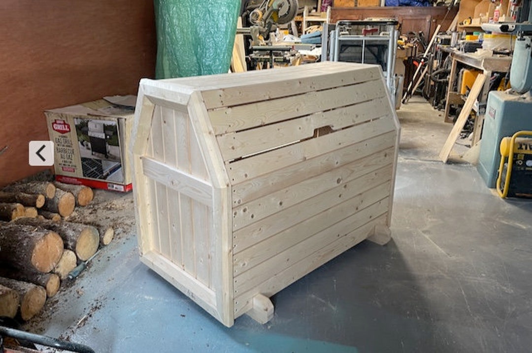 Farmhouse Style Storage/trash Bin DIY Plan - Etsy