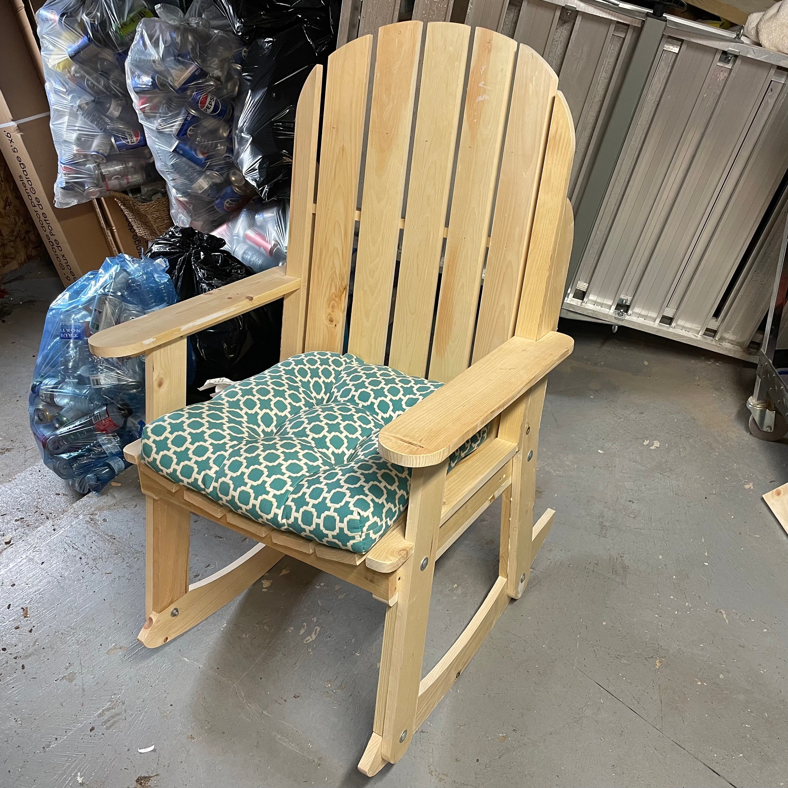Outdoor Rocking Chair Plan: DIY Deck & Porch Rocker (PDF) - Etsy