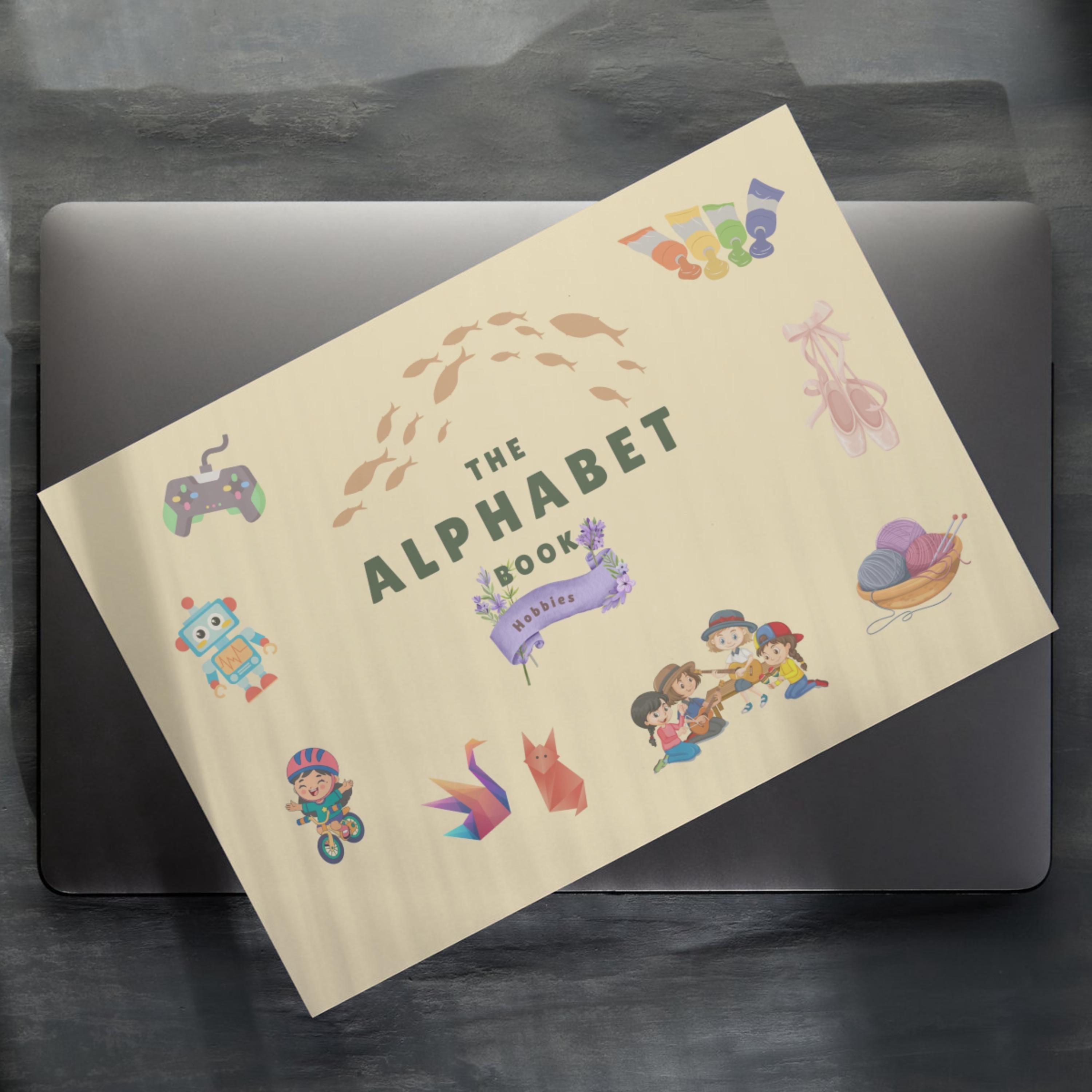 The Alphabet Book Digital, English, Hobbies - Downloadable PDF - Etsy