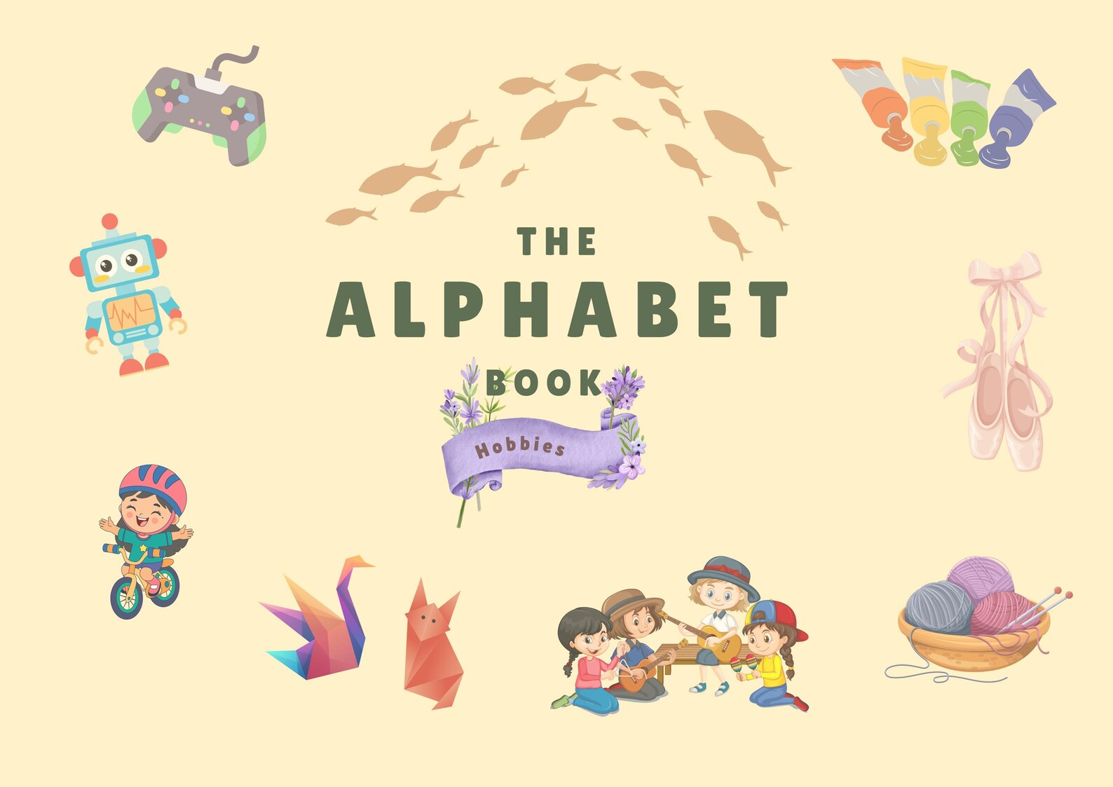 The Alphabet Book Digital, English, Hobbies - Downloadable PDF - Etsy