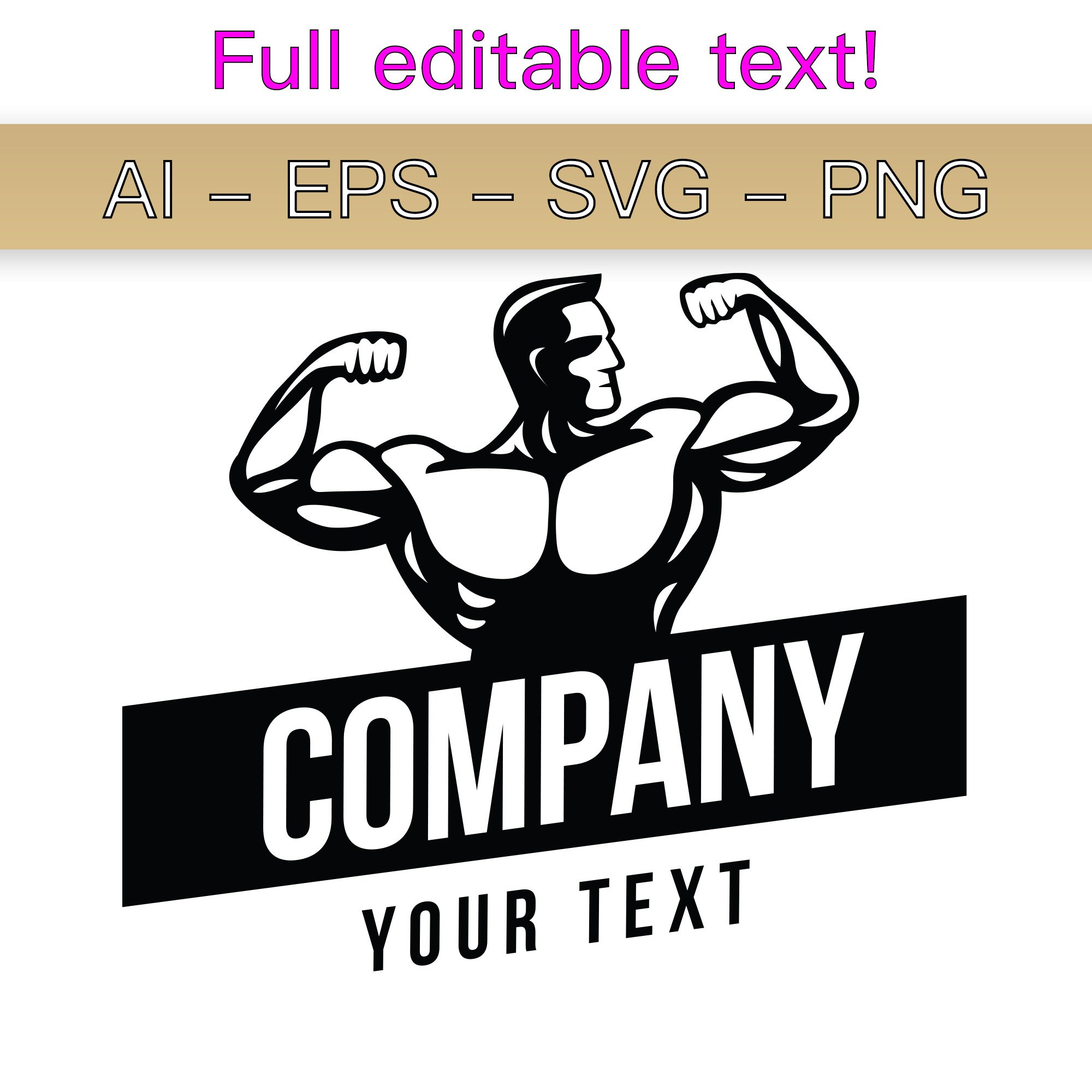 Bodybuilding Logo Designs