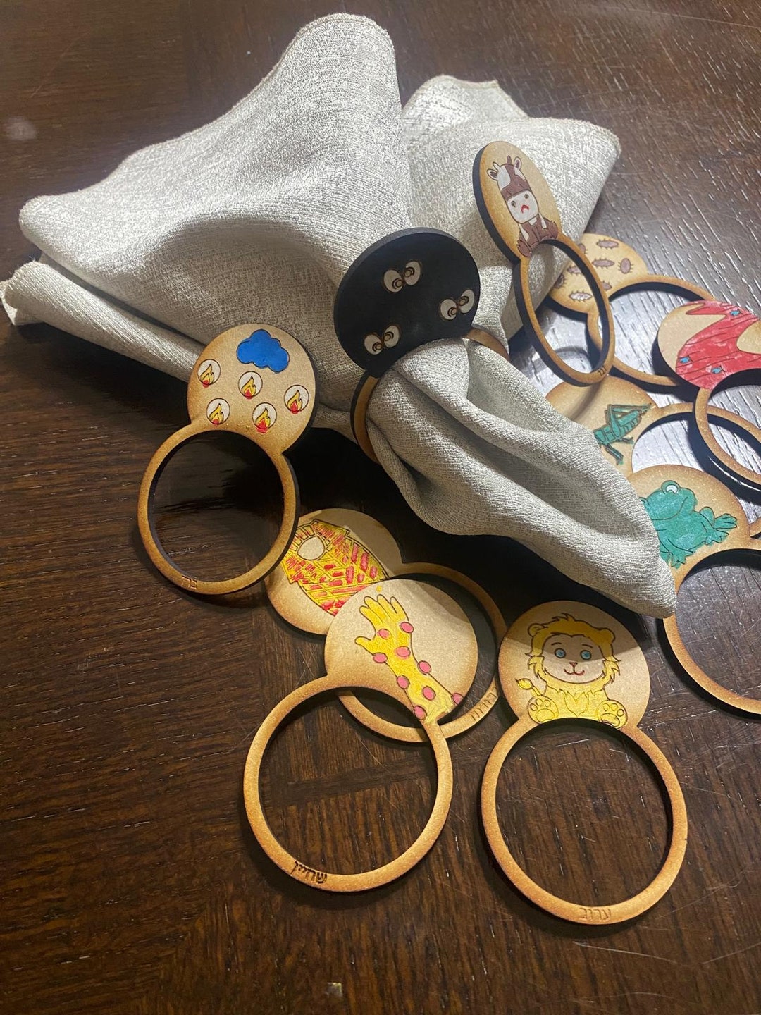 Ten Plagues Passover Kit - Etsy