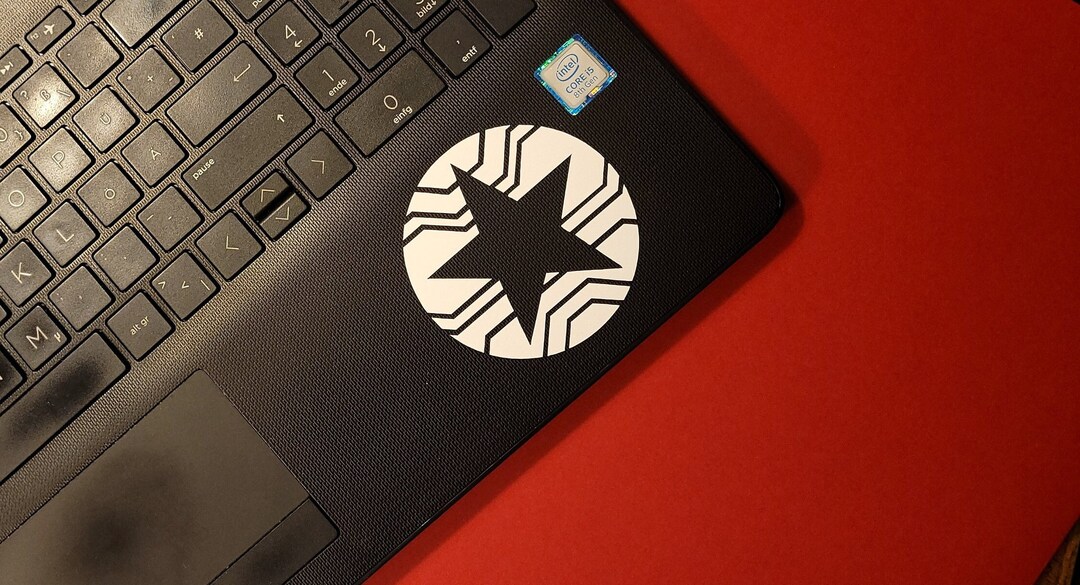 Bucky Inspired Vinyl Sticker - Etsy