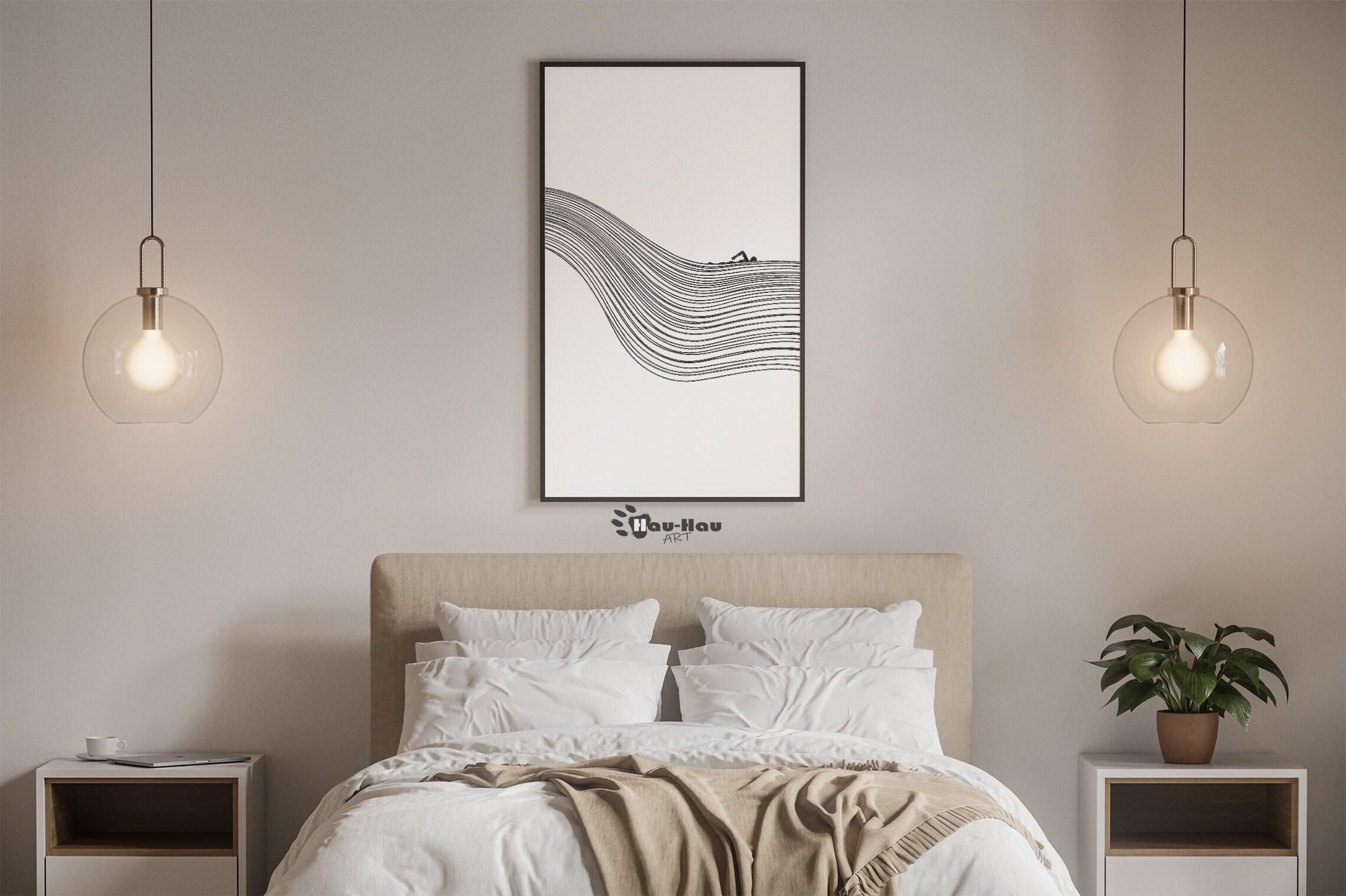 Minimalist Swimming Line Art Print, Swimming Print, Swimming Art Poster ...