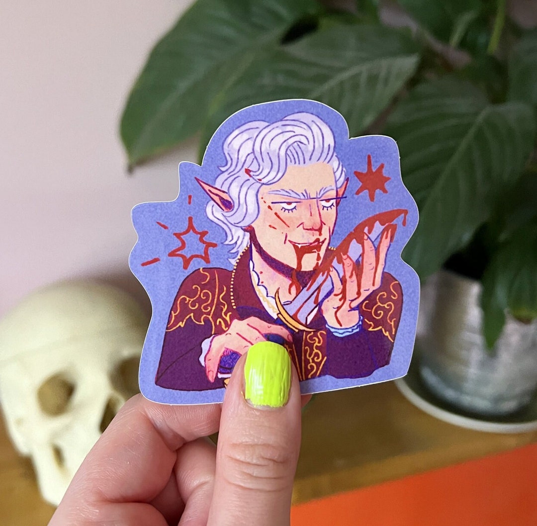 BG3 Sticker, Vampyr Sticker, Vampire Sticker, Water Bottle Sticker ...