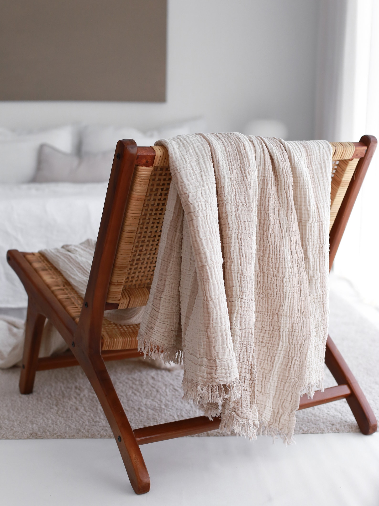 Muslin Bedspread, Bohemian Bedspread Queen, King Size Bedspread Organic ...