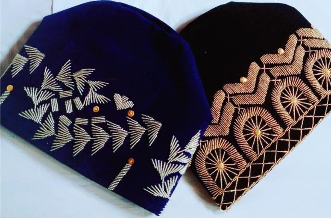 African Chieftaincy Wedding Hat. Igbo Ozo Cap, African Men's Wedding ...