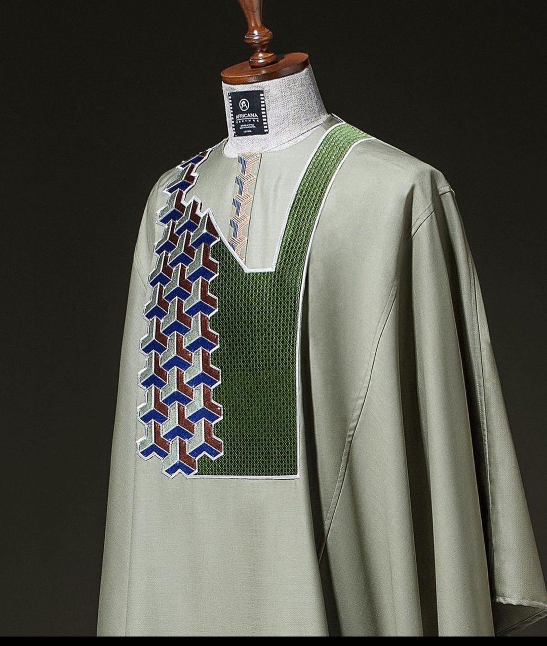 Brown AGBADA, AGBADA for Men, African AGBADA, African Wedding Suit ...