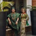 Africa Party Navy Blue Nigeria Gele Headtie Hat Aso-oke - Etsy