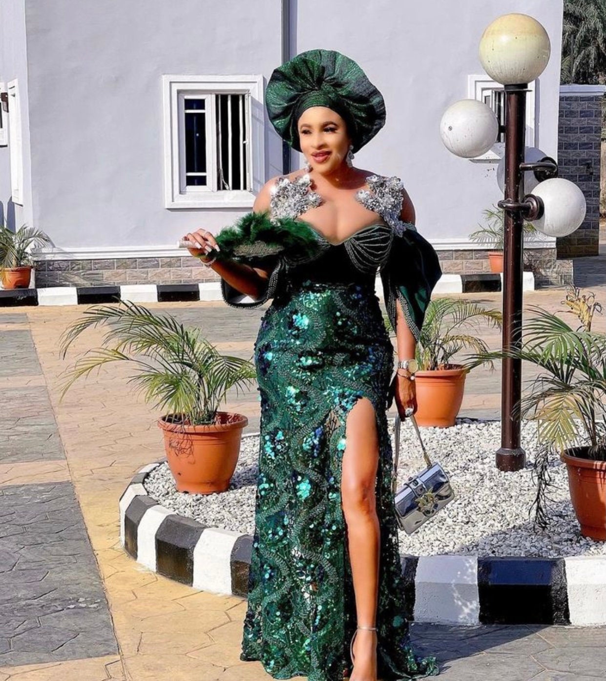 Green Lace Style Mermaid Gown. Prom Dress/wedding Party - Etsy