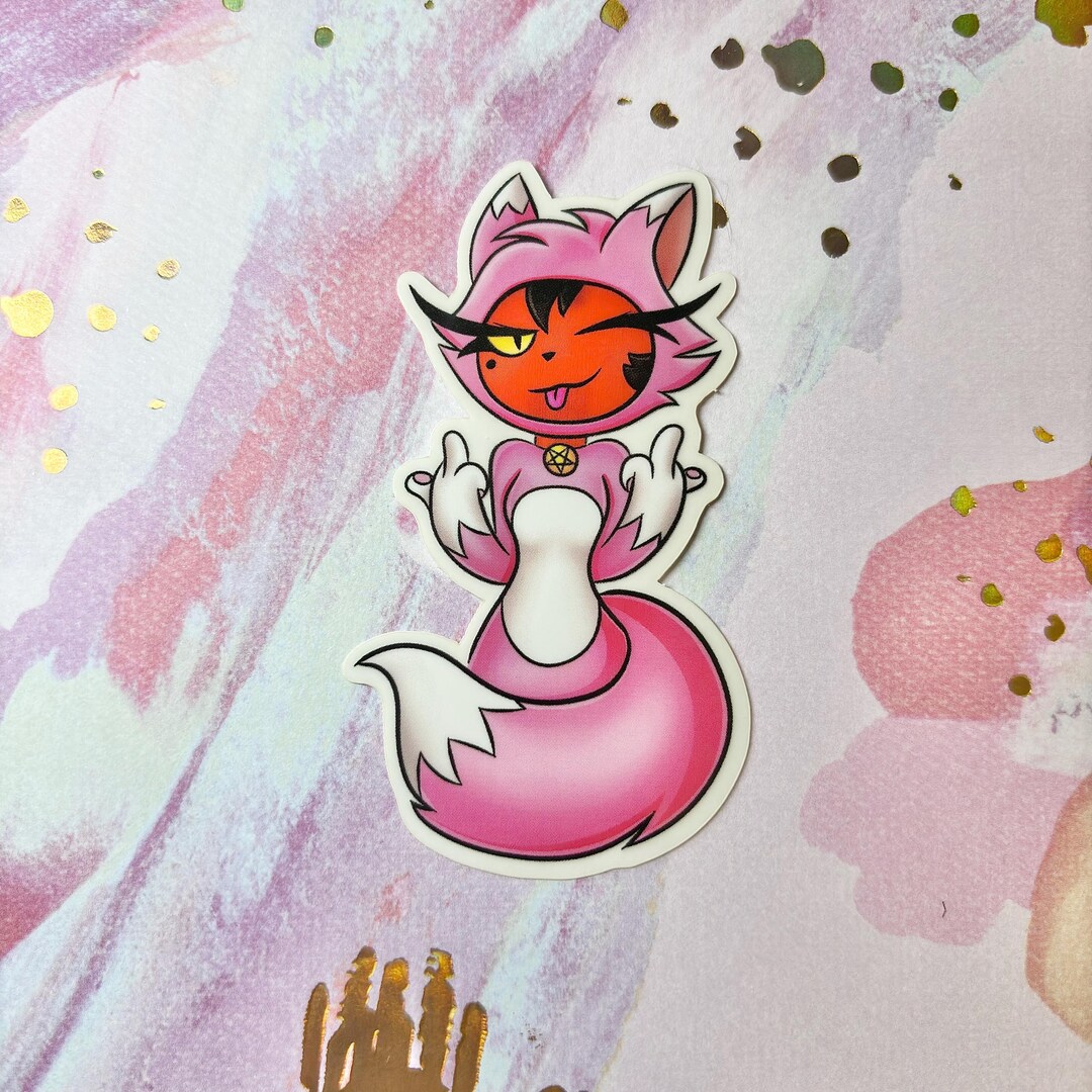 Millie Cat Suit Sticker - Etsy
