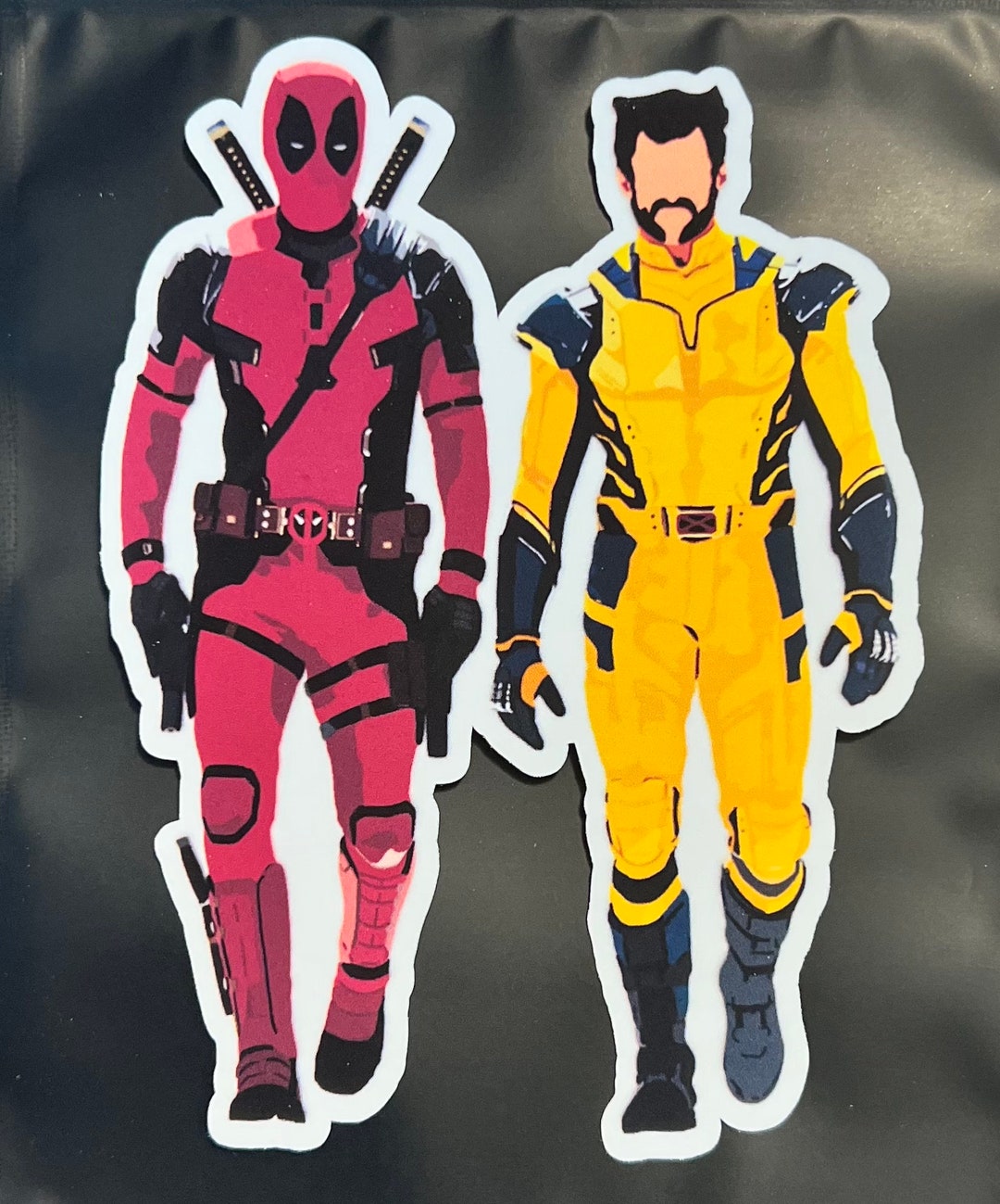 Wade Wilson and Logan Together Sticker/sticker Pack - Etsy