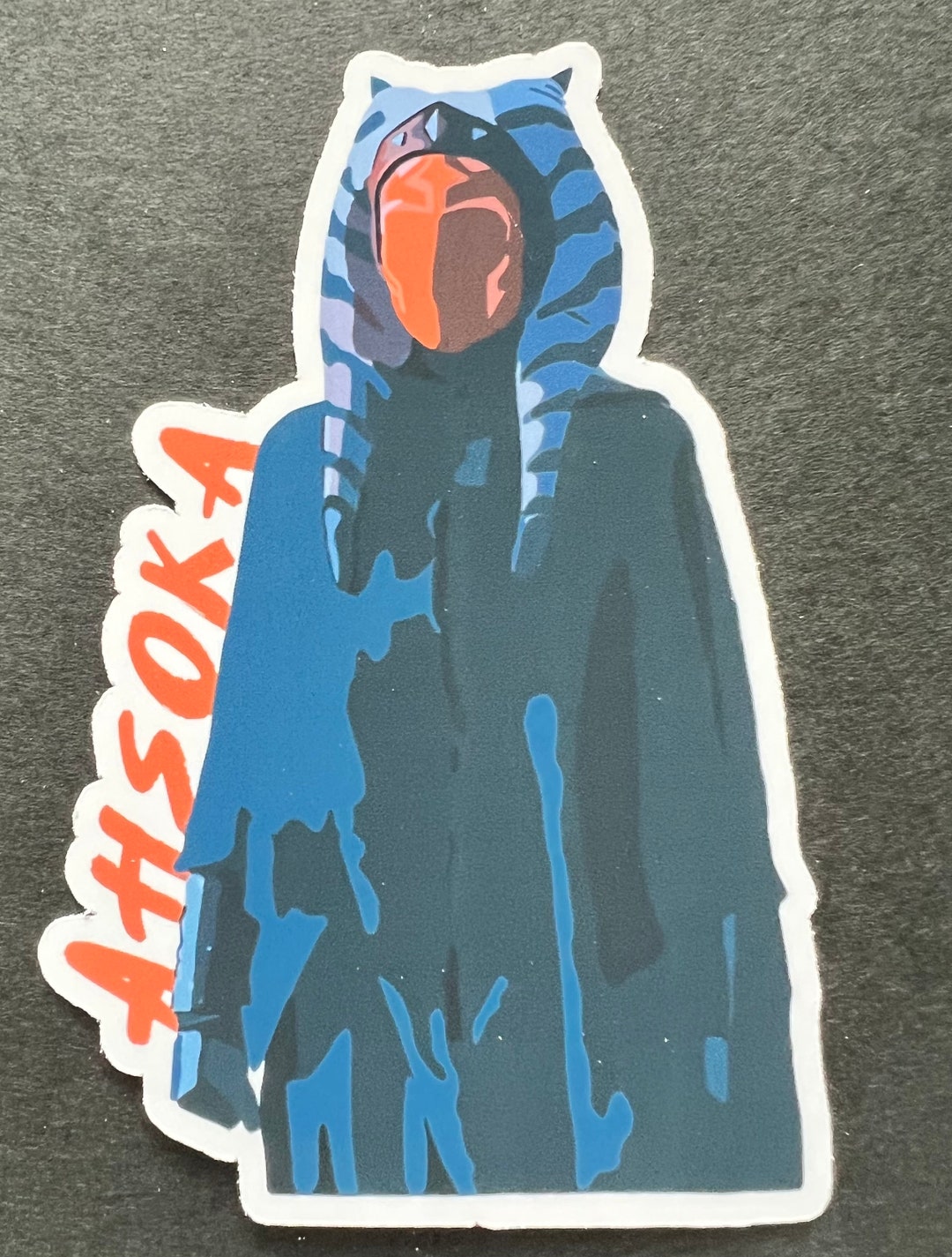 A ahsoka Word Sticker/sticker Pack Ahsoka Tano - Etsy