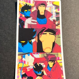 Nightcrawler & Gambit Sticker/sticker Pack - Etsy