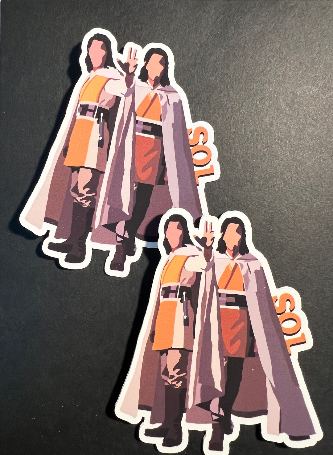 Double Sol Sticker/sticker Pack - Etsy