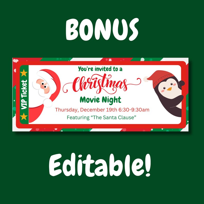 7 Christmas Dinner and a Movie Night Menus | Christmas Movie Night ...